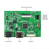 HDMI VGA Input 30Pin EDP Output RTD2556 Lcd Controller Driver Board